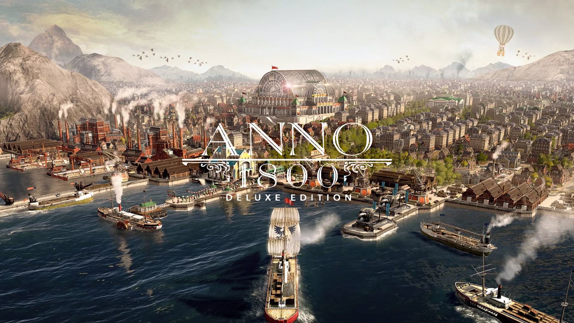 Lead the Industrial Revolution in Anno 1800 on any computer, including Macs
