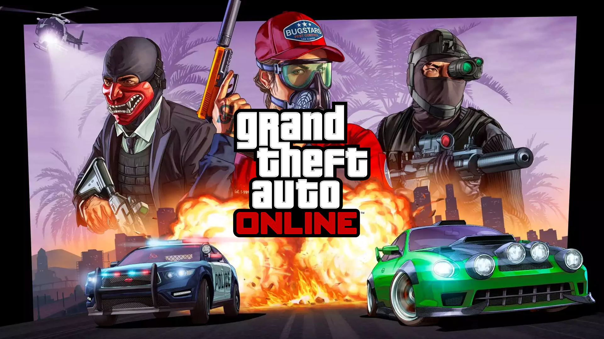 Cloud gaming GTA Online : Play on Mac, smartphone